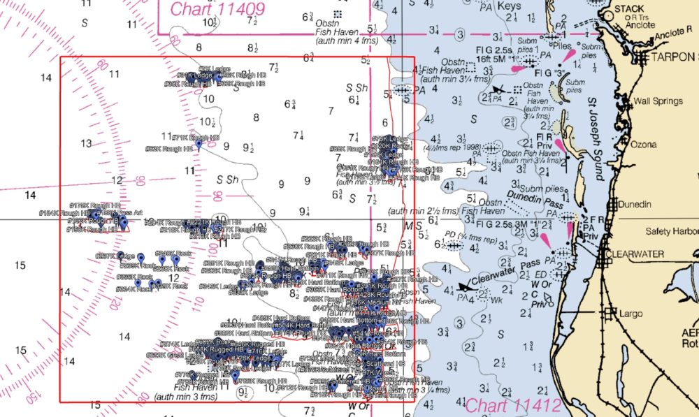 Clearwater Offshore – StrikeLines Fishing Charts