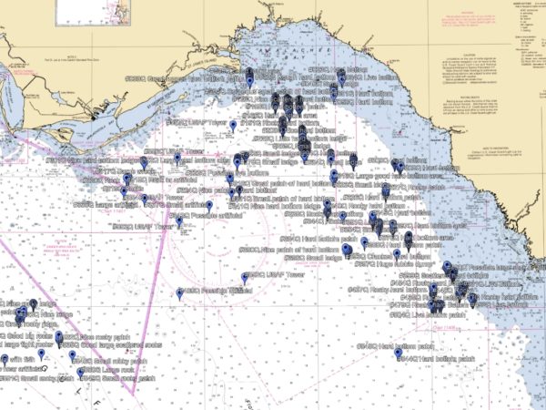 Alabama Public Reefs – StrikeLines Fishing Charts