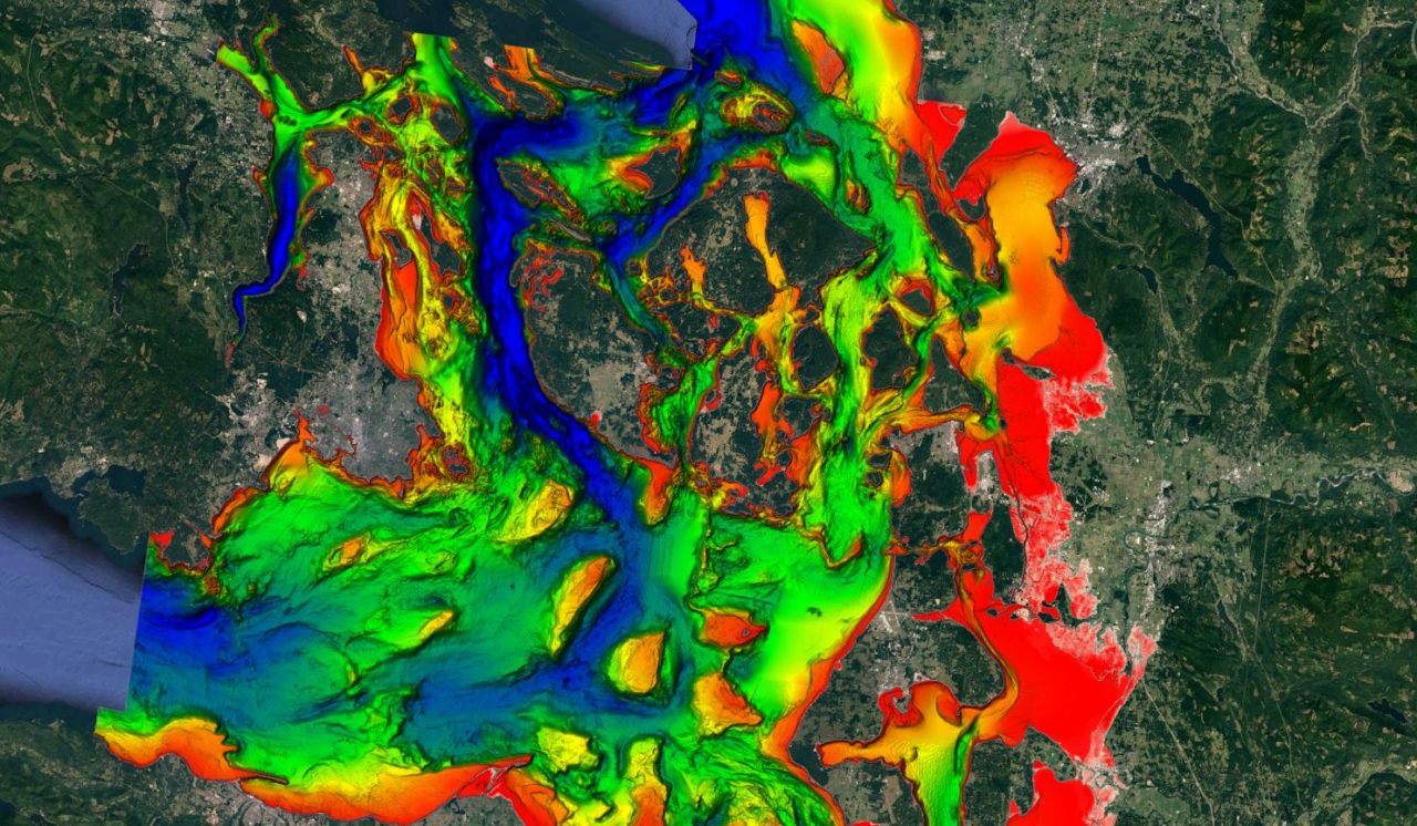 3D Puget Sound – StrikeLines Fishing Charts