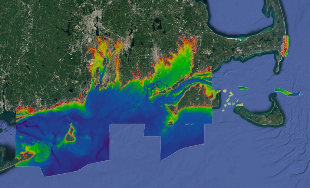 3D Block Island Sound and Rhode Island Sound – StrikeLines Fishing Charts