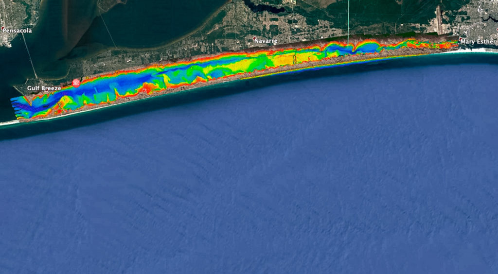 3D Santa Rosa Sound – Northwest FL – StrikeLines Fishing Charts