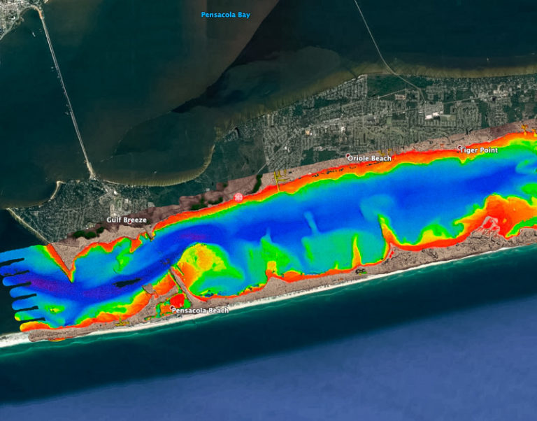 3D Santa Rosa Sound – Northwest FL – StrikeLines Fishing Charts
