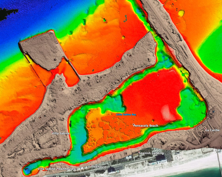3D Santa Rosa Sound – Northwest FL – StrikeLines Fishing Charts