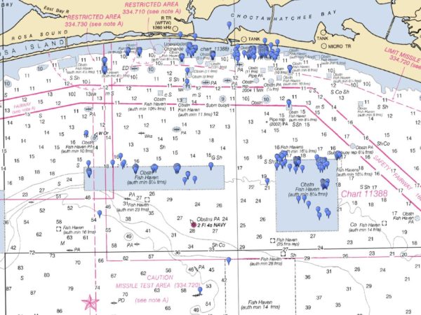 Free Public Reefs – StrikeLines Fishing Charts